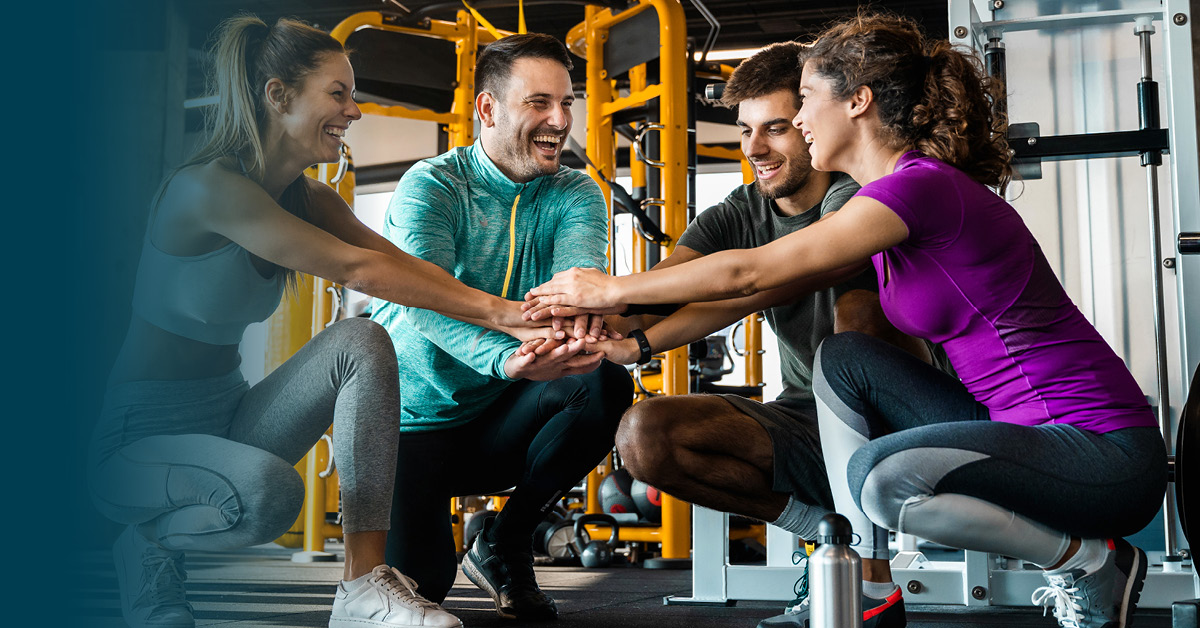 How to create connections at the corporate fitness center
